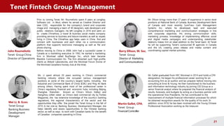 Tenet Fintech Group Corporate Presentation - December 2021 | PPT