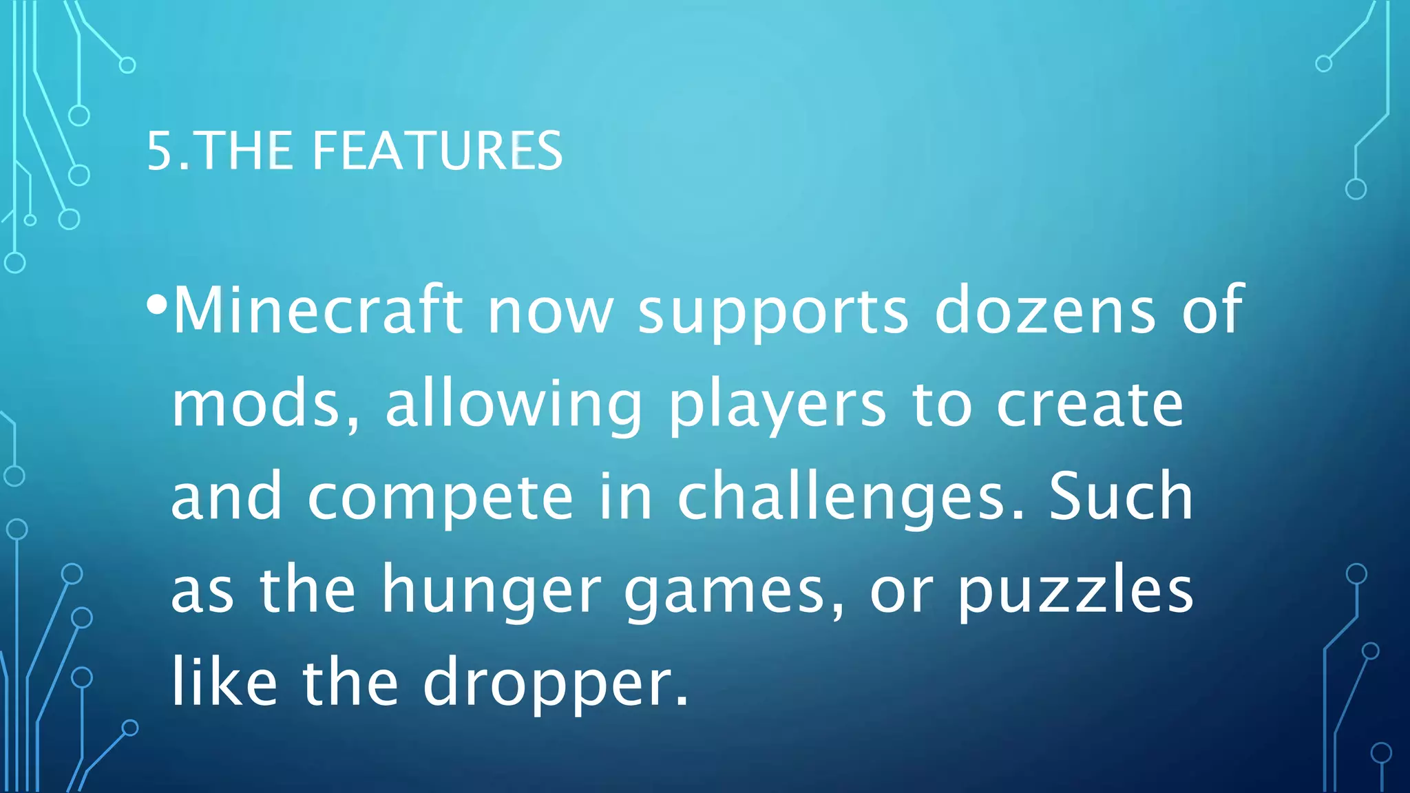 Ten facts about minecraft | PPTX