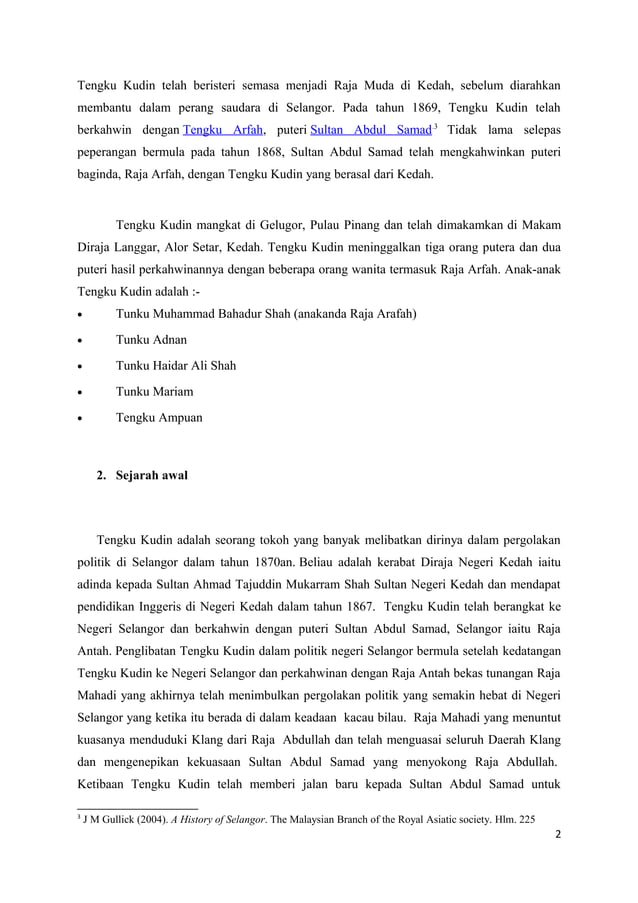 Tengku kudin | PDF