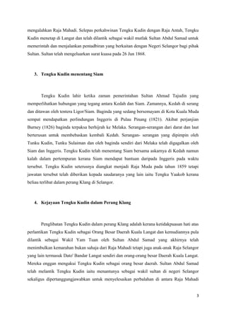 Tengku kudin | PDF
