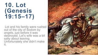 Ten great escape in bible.pptx