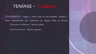 TENÍASE E CISTICERCOSE (1).pdf bem explicado | PDF