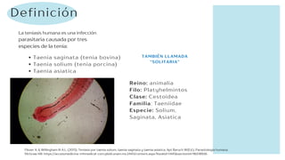 Parasitologia ------- Teniasis-----FESI | PDF