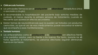 COMPLEJO TENIASIS / CISTICERCOSIS | PPTX