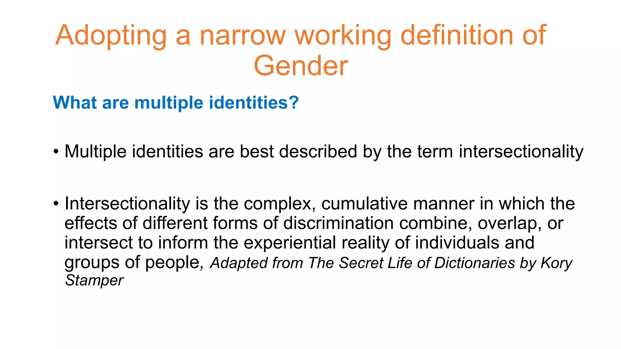 Gender Equality in Rural Africa | PPTX