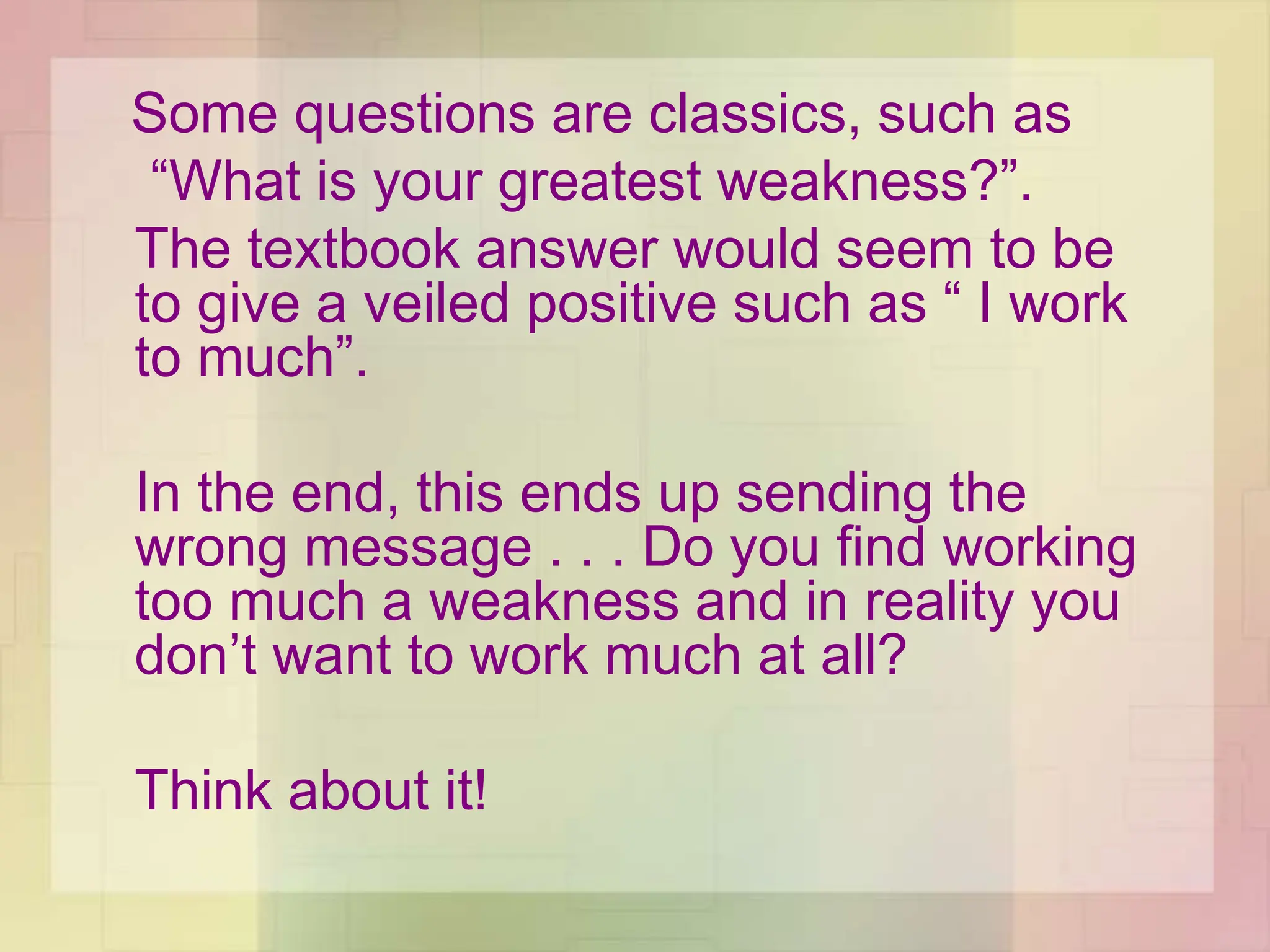 Ten Interview Questions and Ten Great Answers.ppt