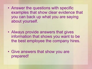 Ten Interview Questions and Ten Great Answers.ppt