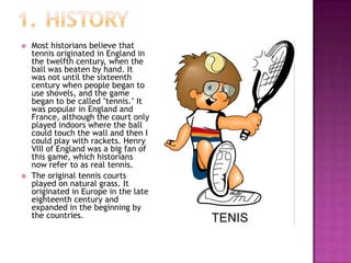 Tenis | PPTX
