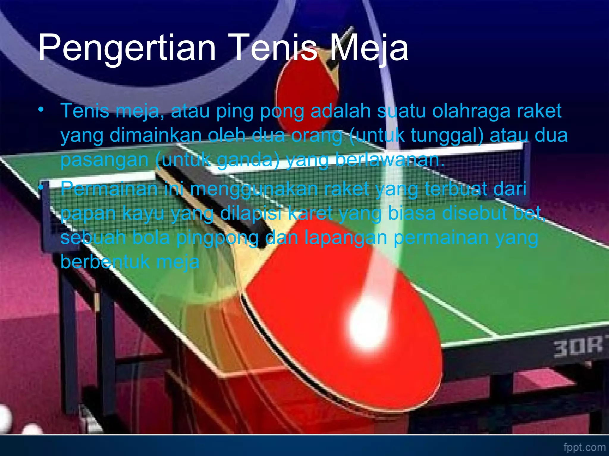 Tenis meja | PPT