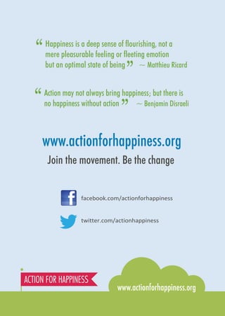 Ten Keys to Happier Living - Guidebook | PDF