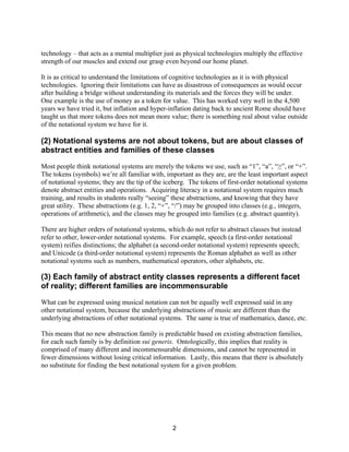 Ten lessons from a study of ten notational systems | PDF