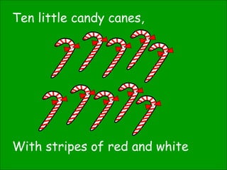 Ten Little Candy Canes | PPT