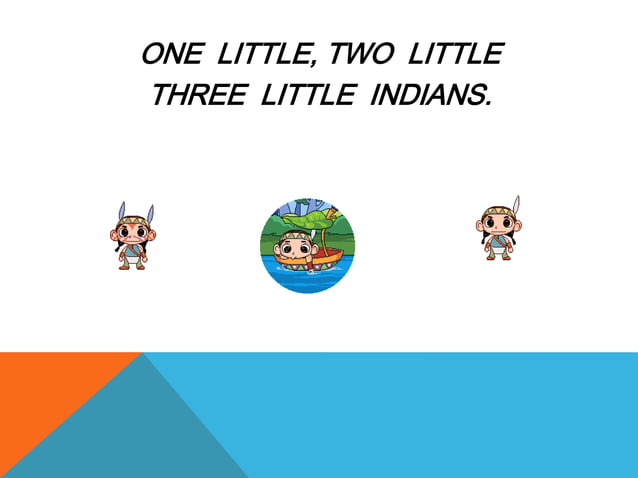 Ten little indians | PPTX