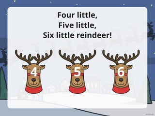Ten Little Reindeer Sing Along Song PowerPoint PowerPoint.ppt