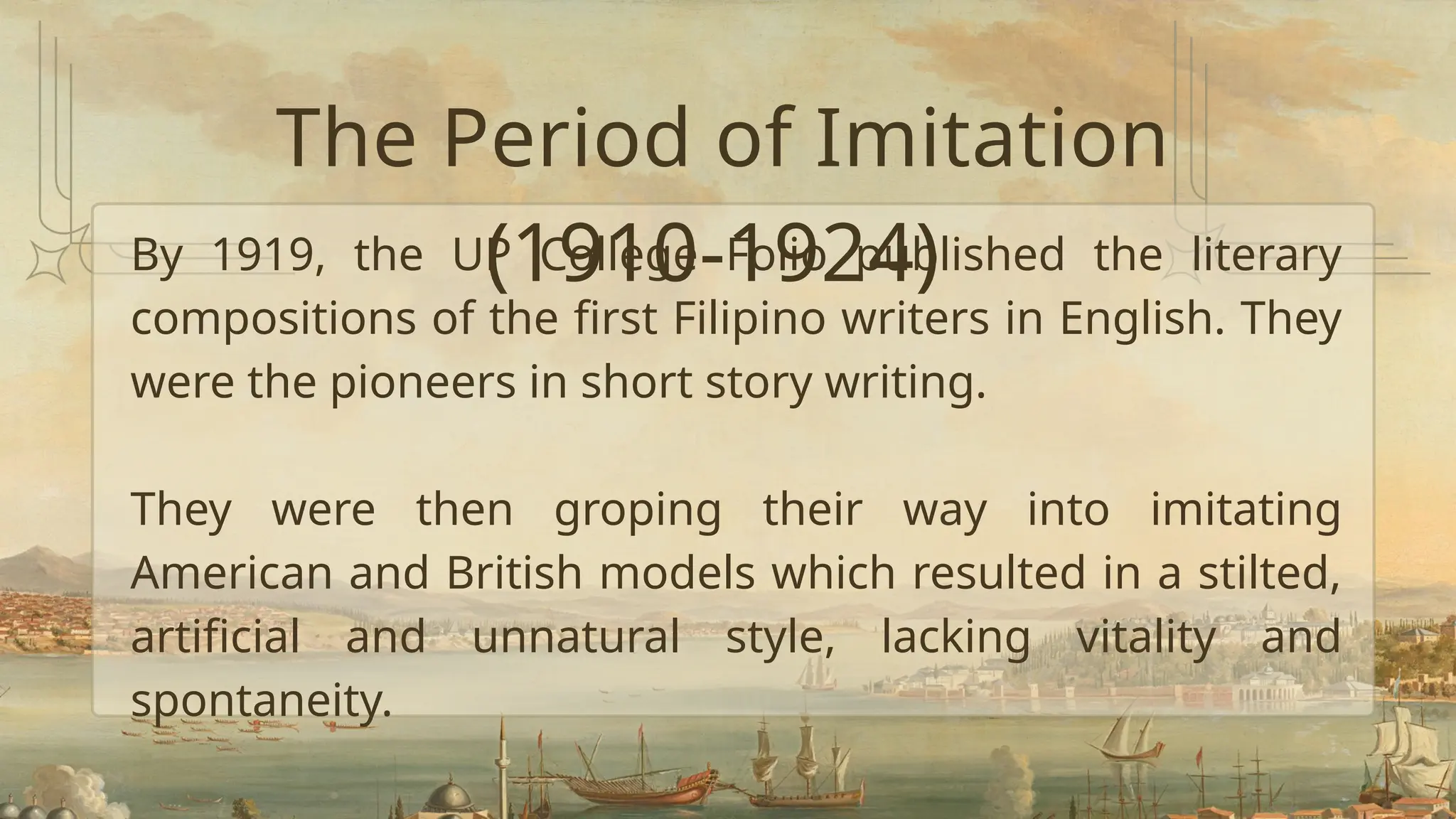 Tenmark Philippines literature TheAmericanRegime.pptx