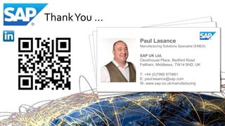 CD Winter 2017 - SAP Industry 4.0 | PPTX