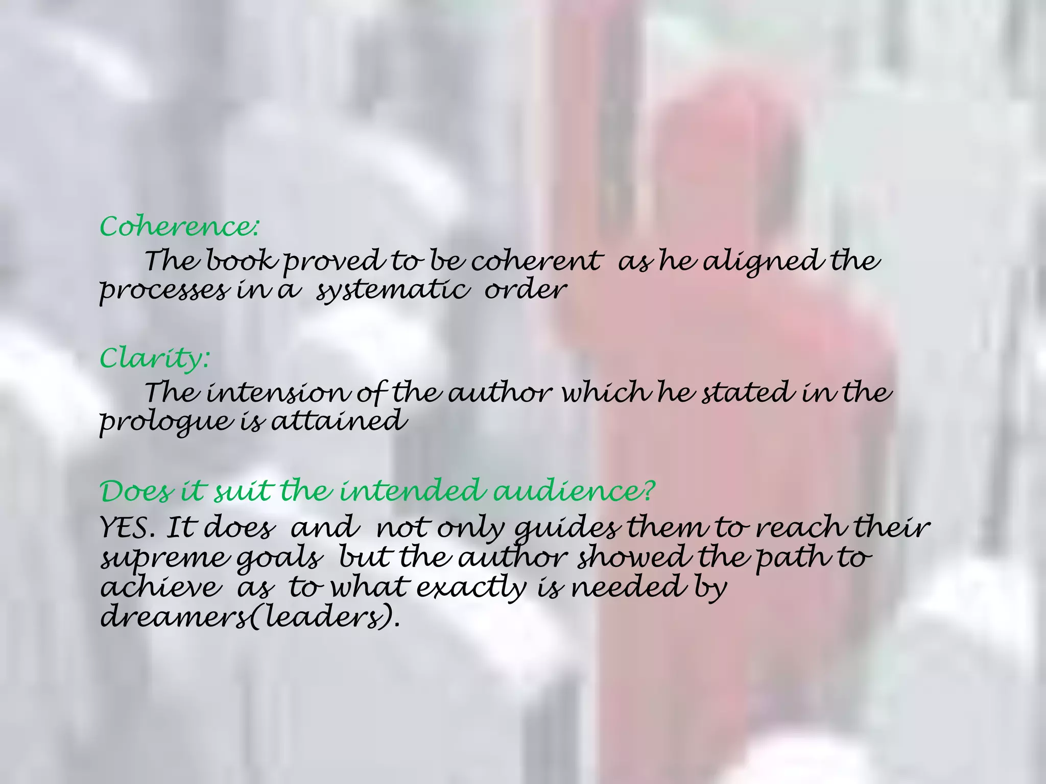 Ten much book review ppt | PPTX
