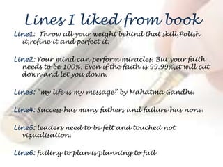 Ten much book review ppt | PPTX