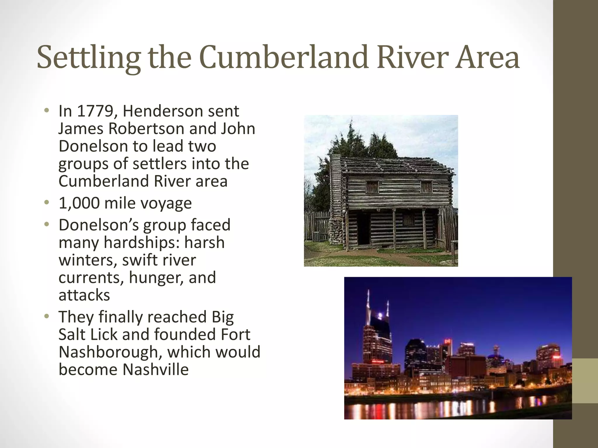 Tennessee during the revolution | PPTX
