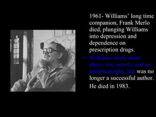 Tennessee Williams | PPT