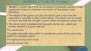 Tennis | PPTX