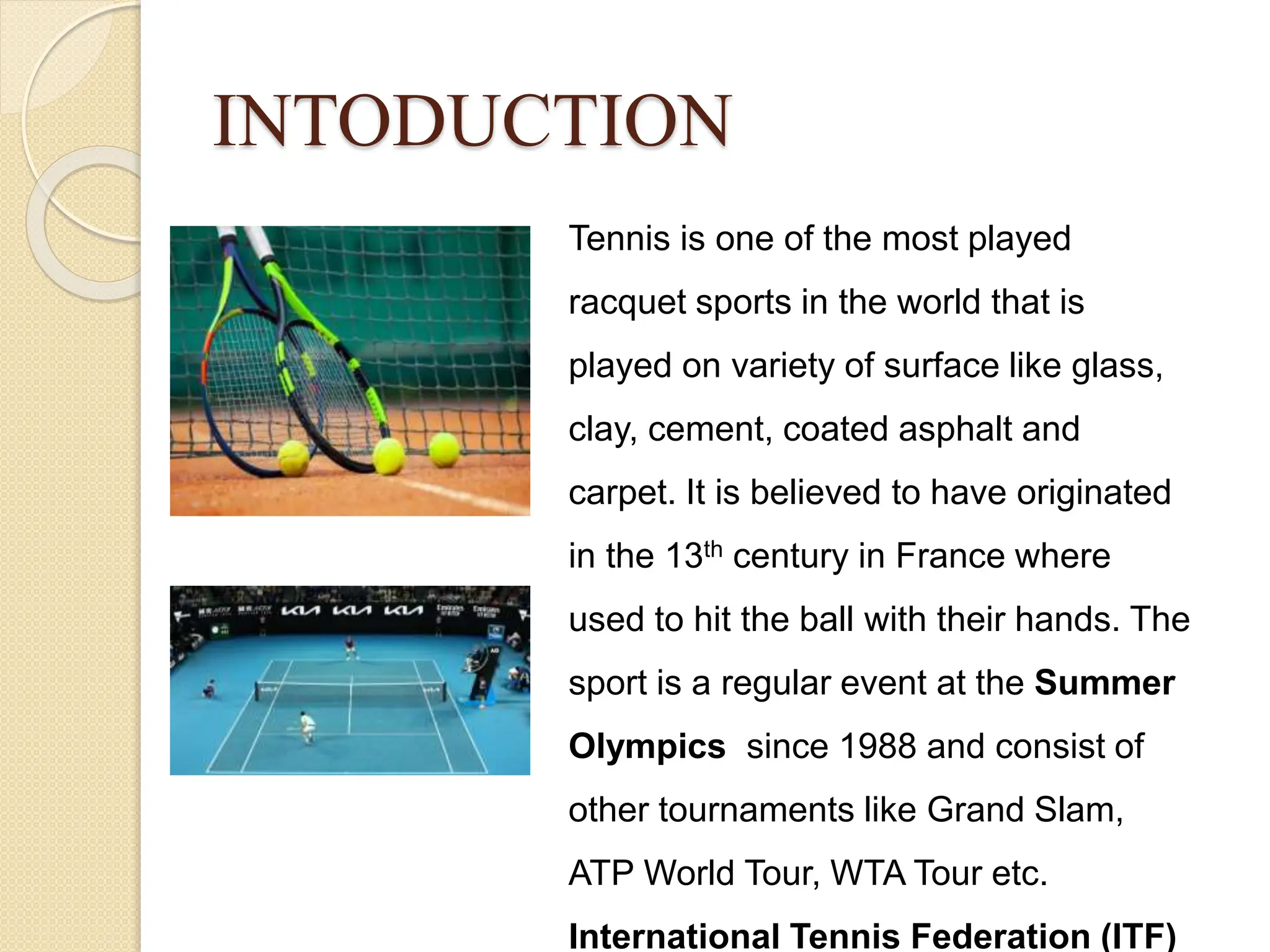 TENNIS 🎾 🎾 🎾 class 9 presentation.pptx