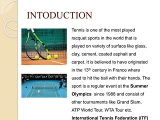 TENNIS 🎾 🎾 🎾 class 9 presentation.pptx