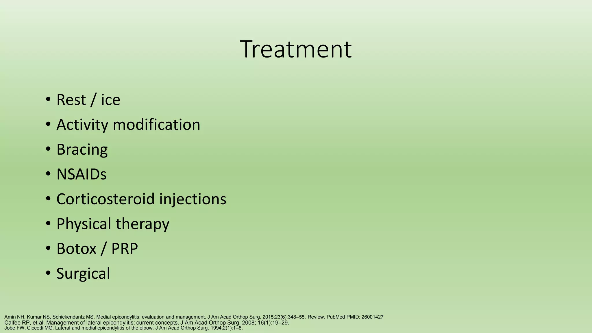 Tennis and Golfer's Elbow | PPTX