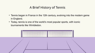 Tennis Education Presentation In Colorful Illustrated Style.pptx