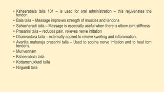 ayurvedic view on tennis elbow (snayugata vata) | PPTX