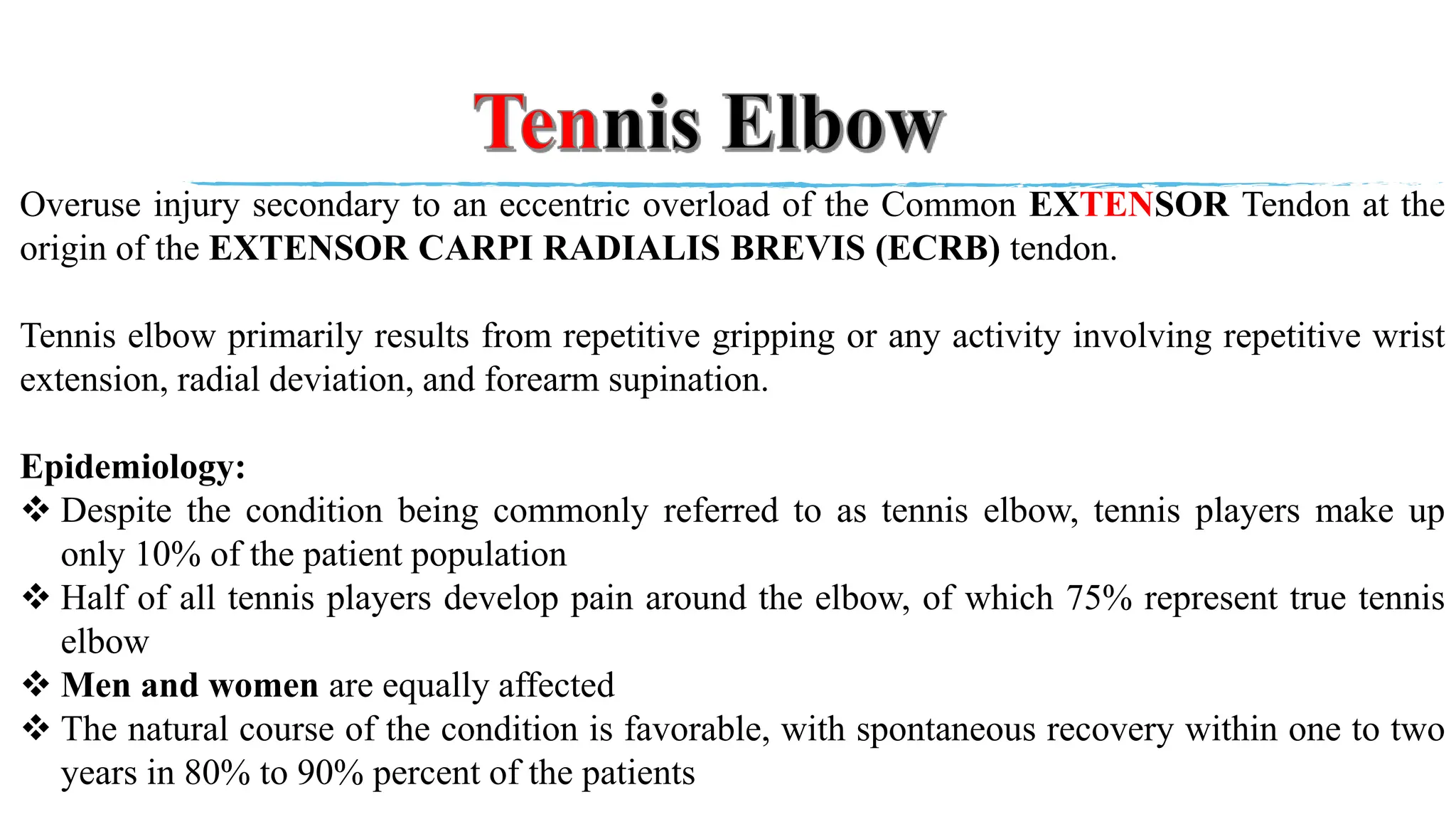 TENNIS ELBOW GOLFERS ELBOW.pptx