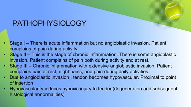 Tennis elbow (Lateral epicondylitis) Orthopaedic | PPTX