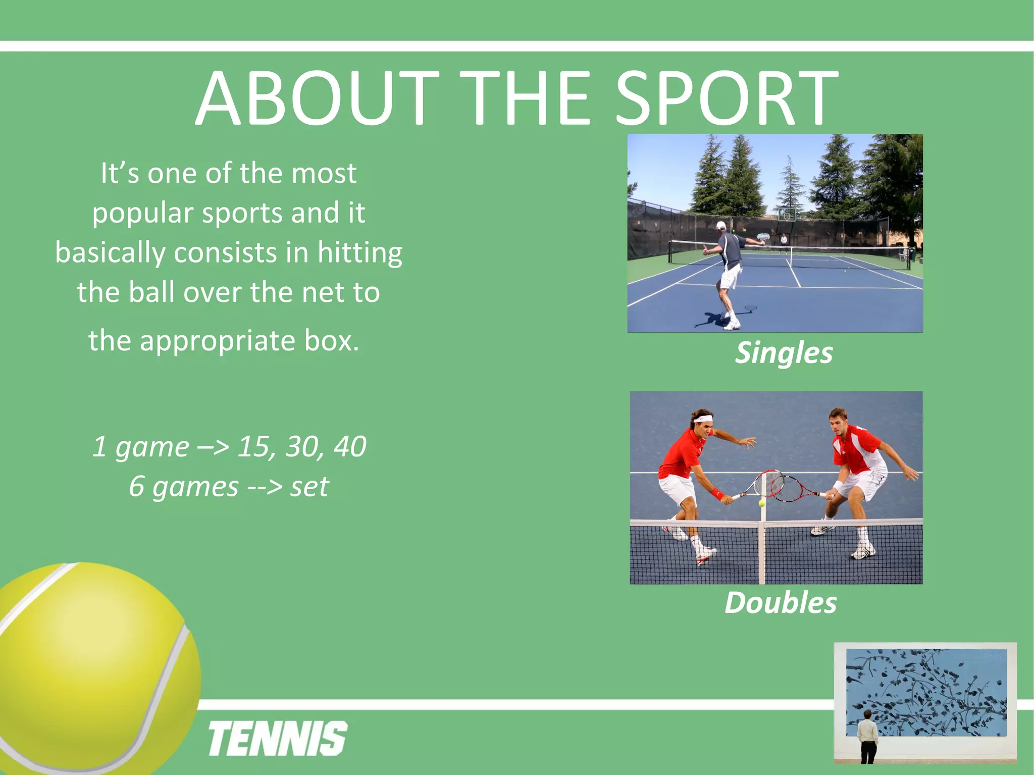 Tennis presentation / Impress | ODP