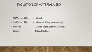 Tennis racket Manufacturing | PPTX