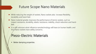 Tennis racket Manufacturing | PPTX