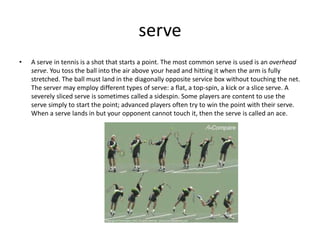 Tennis rules and techniques | PPTX