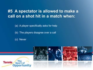 Tennis Rules Pop Quiz: Test Your Knowledge of Basic Tennis Rules and ...