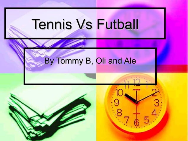 Tennis vs football | PPT