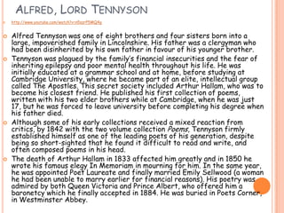 Tennyson | PPTX