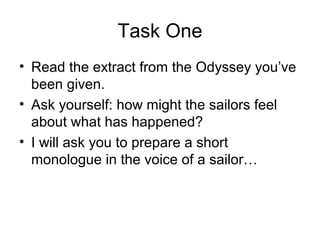 The Odyssey Lotus Eaters From The Black And White