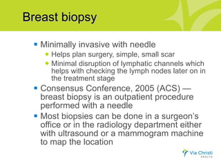 Breast Cancer: Dr. Patty Tenofsky | PPT