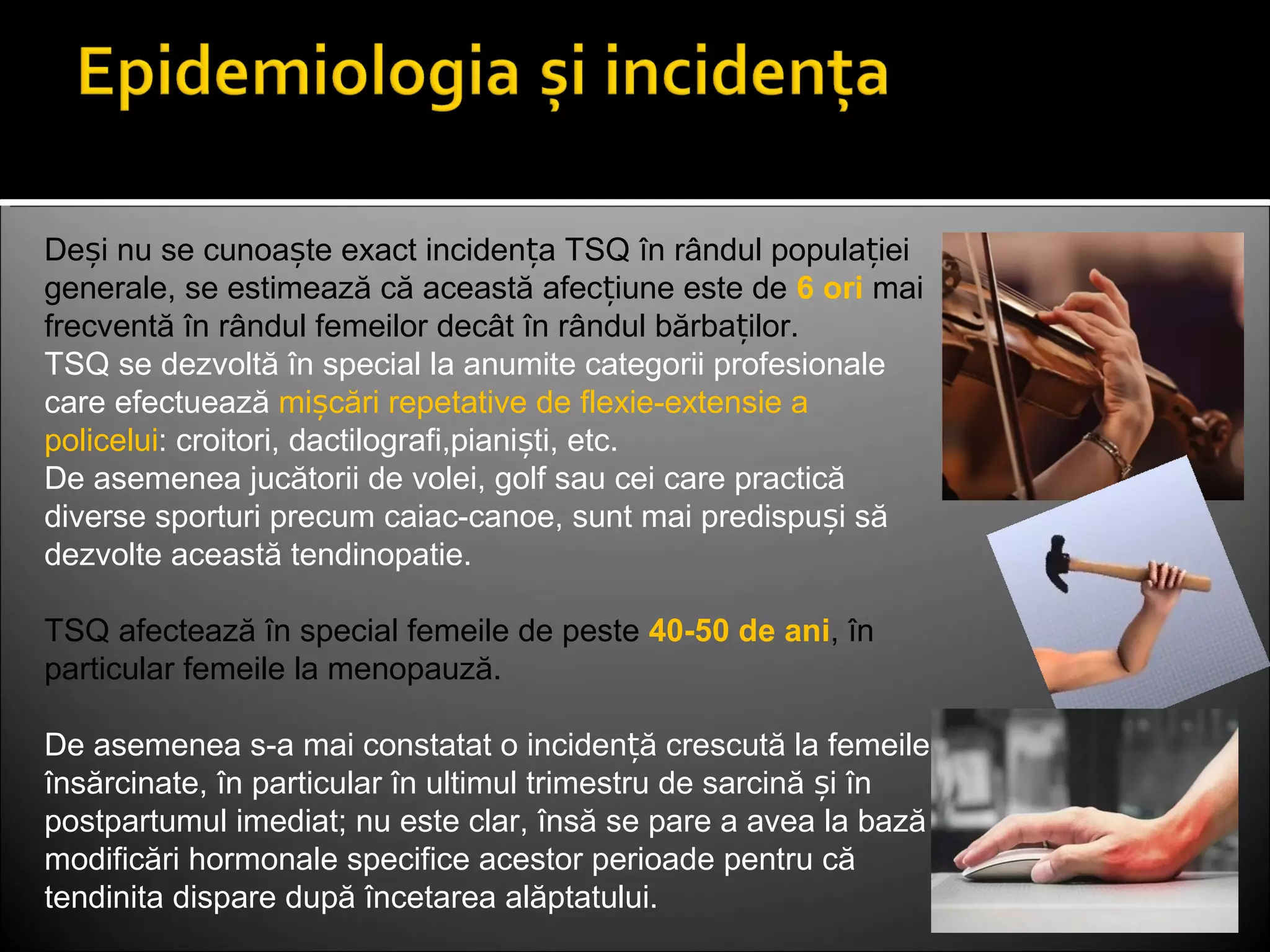 Tenosinovita de quervain | PPT