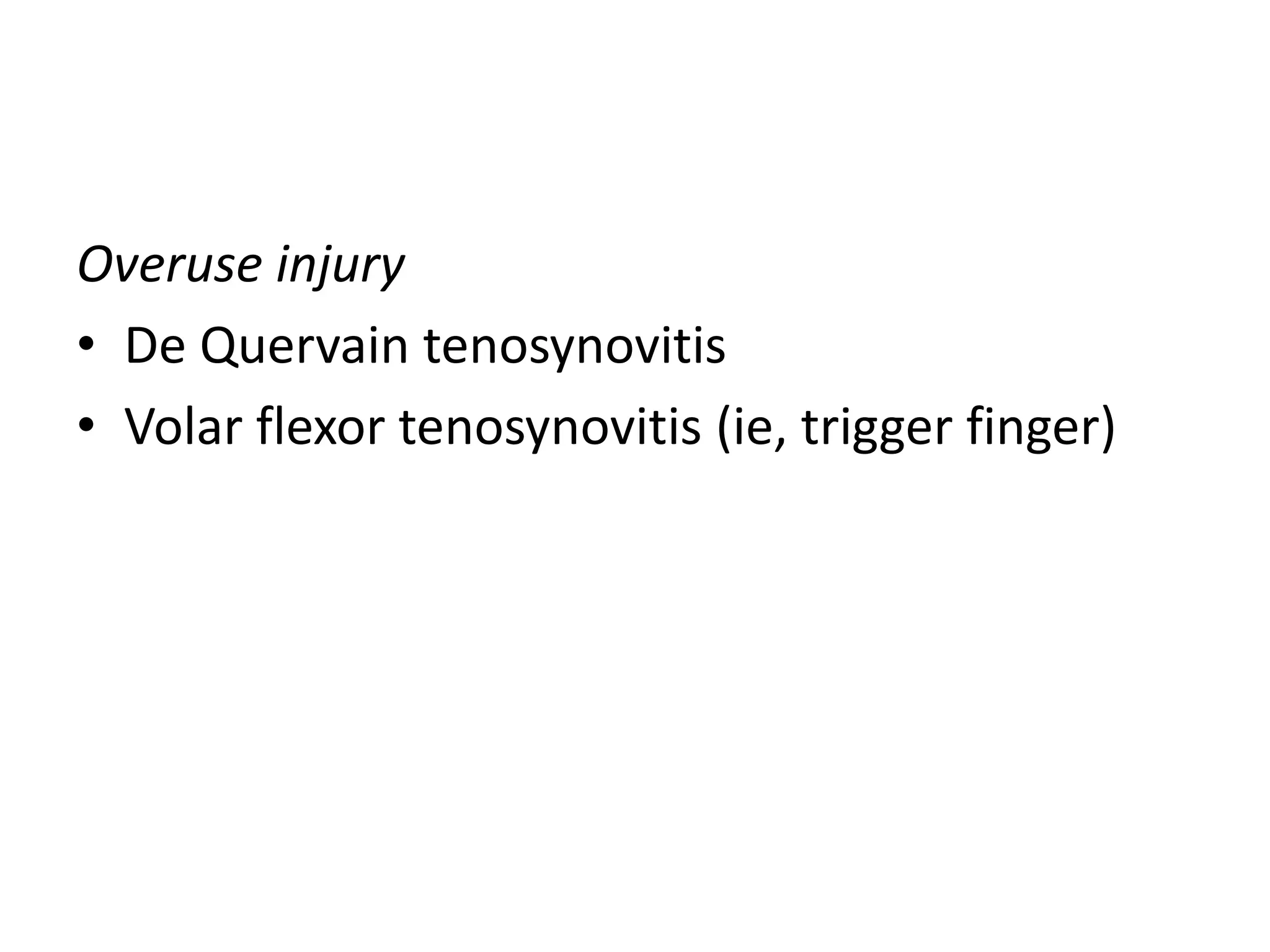 Tenosynovitis | PPTX