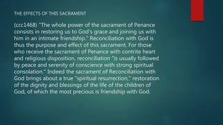 in Roman Catholic Church- Reconciliation | PPT