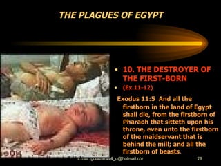Ten Plagues Of Egypt Ppt | PPT