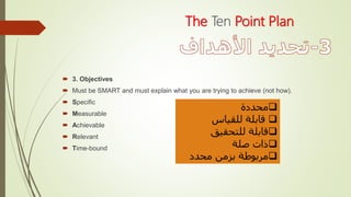 Ten point plan | PPTX
