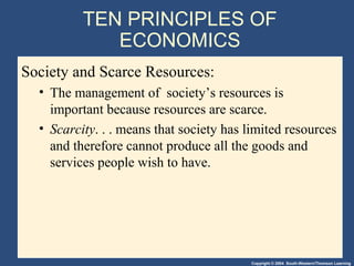 Ten principles of Economics | PPT