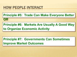Ten principles of economics | PPTX