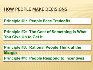 Ten Principles of Economics | PPTX