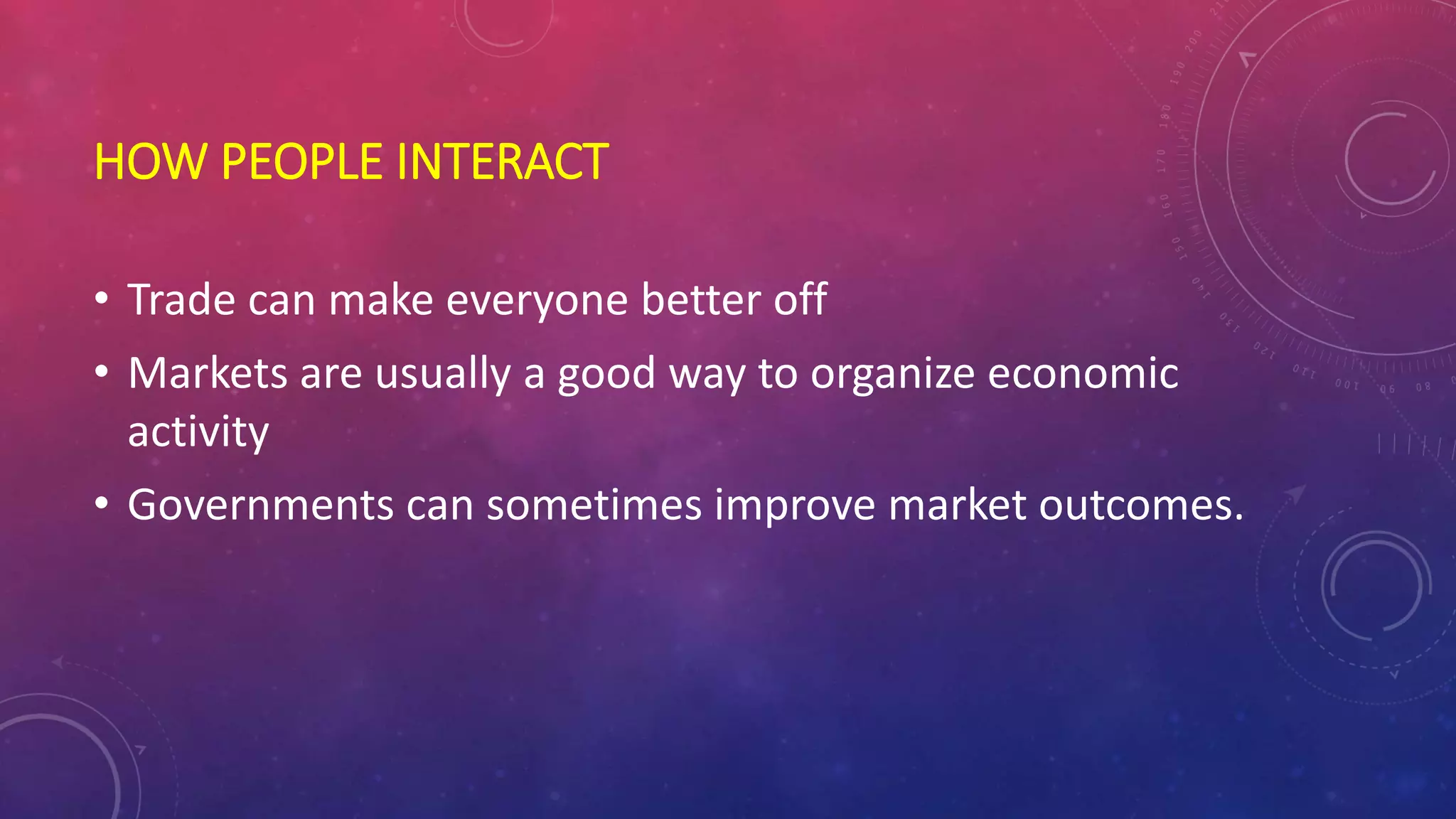 Ten principles of Economics | PPTX